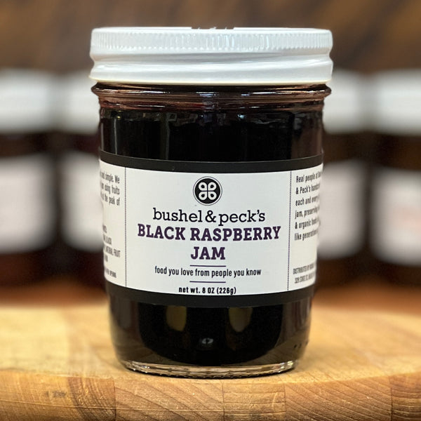 Black Raspberry Jam - bushelandpecks